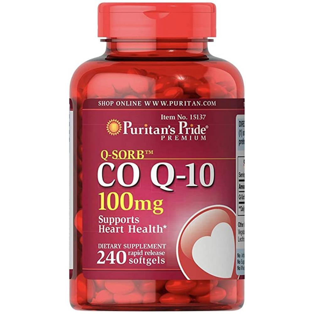 Q-SORB Co Q-10 100 mg - 240 Rapid Release Softgels (151437) купити в ...