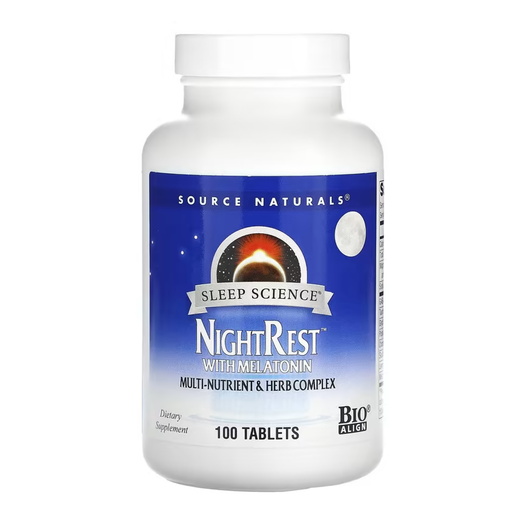 Sleep Science® NightRest™ with Melatonin - 100 tabs (179889) купить 29773